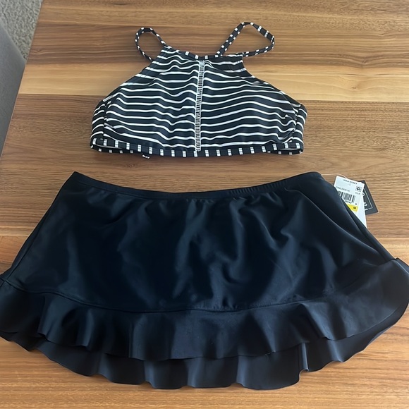 Xhilaration | Swim | Hula Honey Bottom Swim Skirt With Xhilaration Bikinitoo | Poshmark